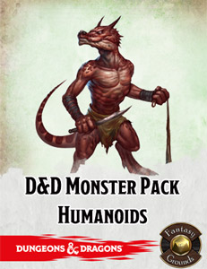 D&D Monster Pack - Humanoids for Fantasy Grounds
